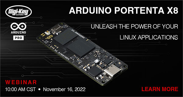 Arduino의 Portenta X8 | DigiKey