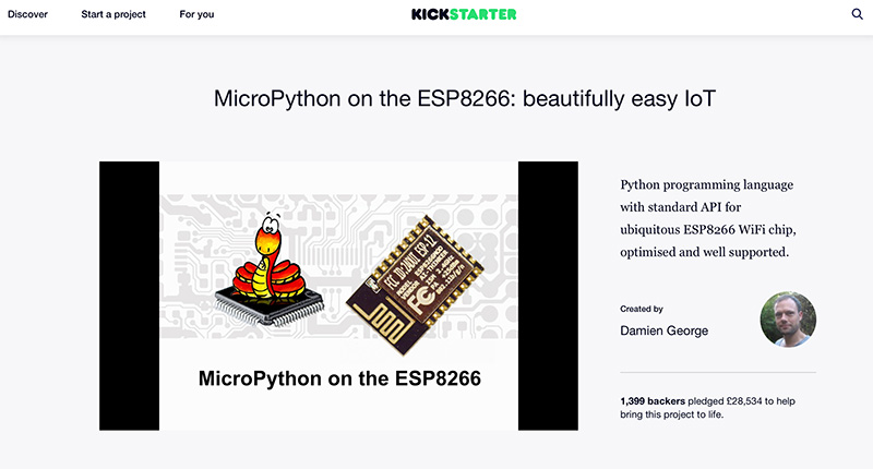Programming MicroPython on the ESP8266